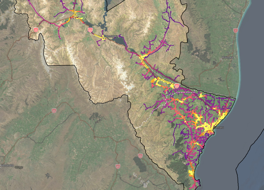 Generation Hosting Capacity Maps | Network Waitaki